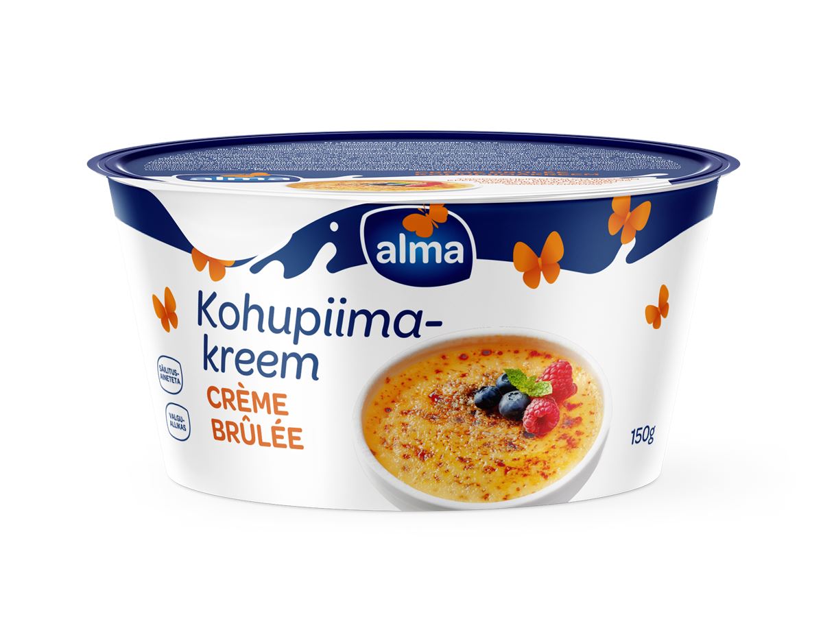Alma quark cream with créme brulée taste 150g | Valio