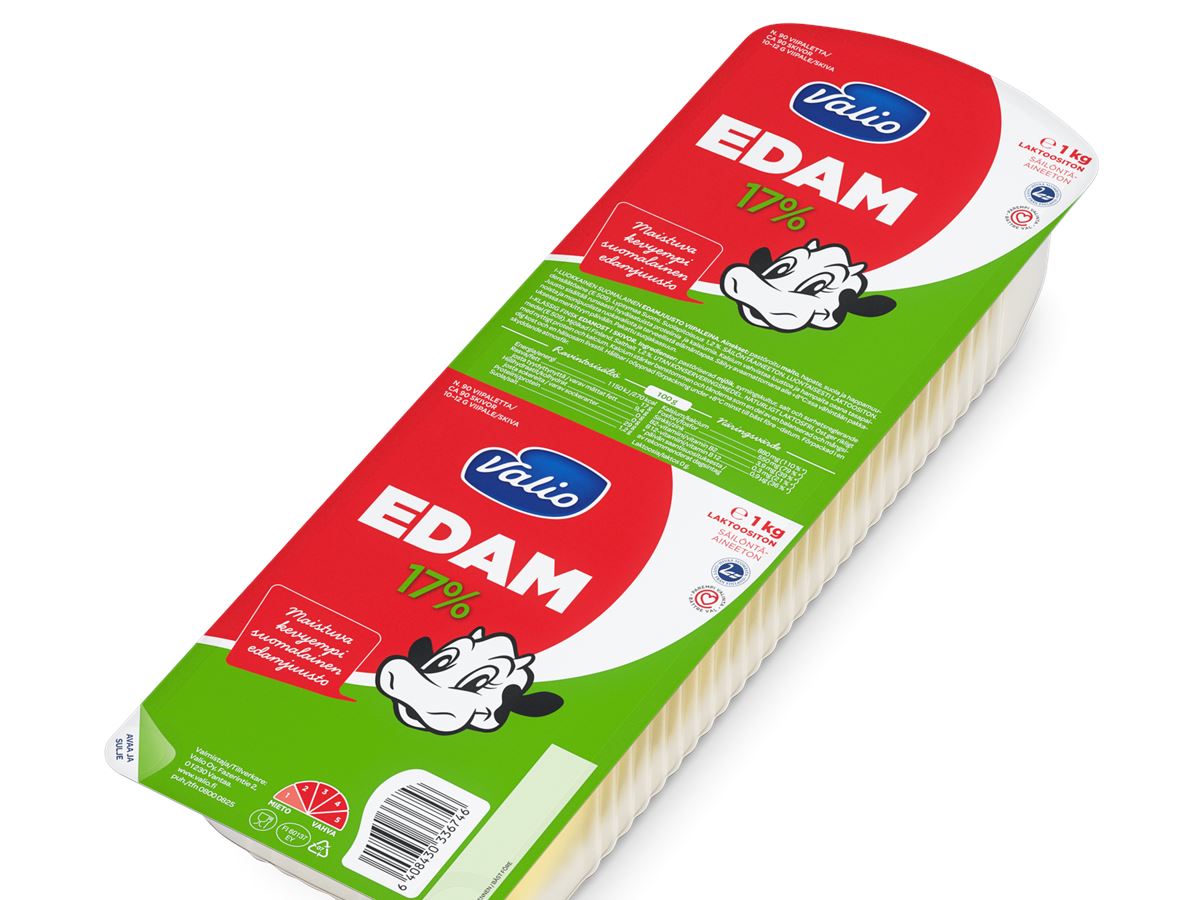 Valio Edam 17 % juustoviipale - Valio