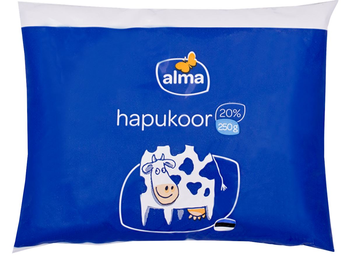 Alma sour cream 20% 250g | Valio