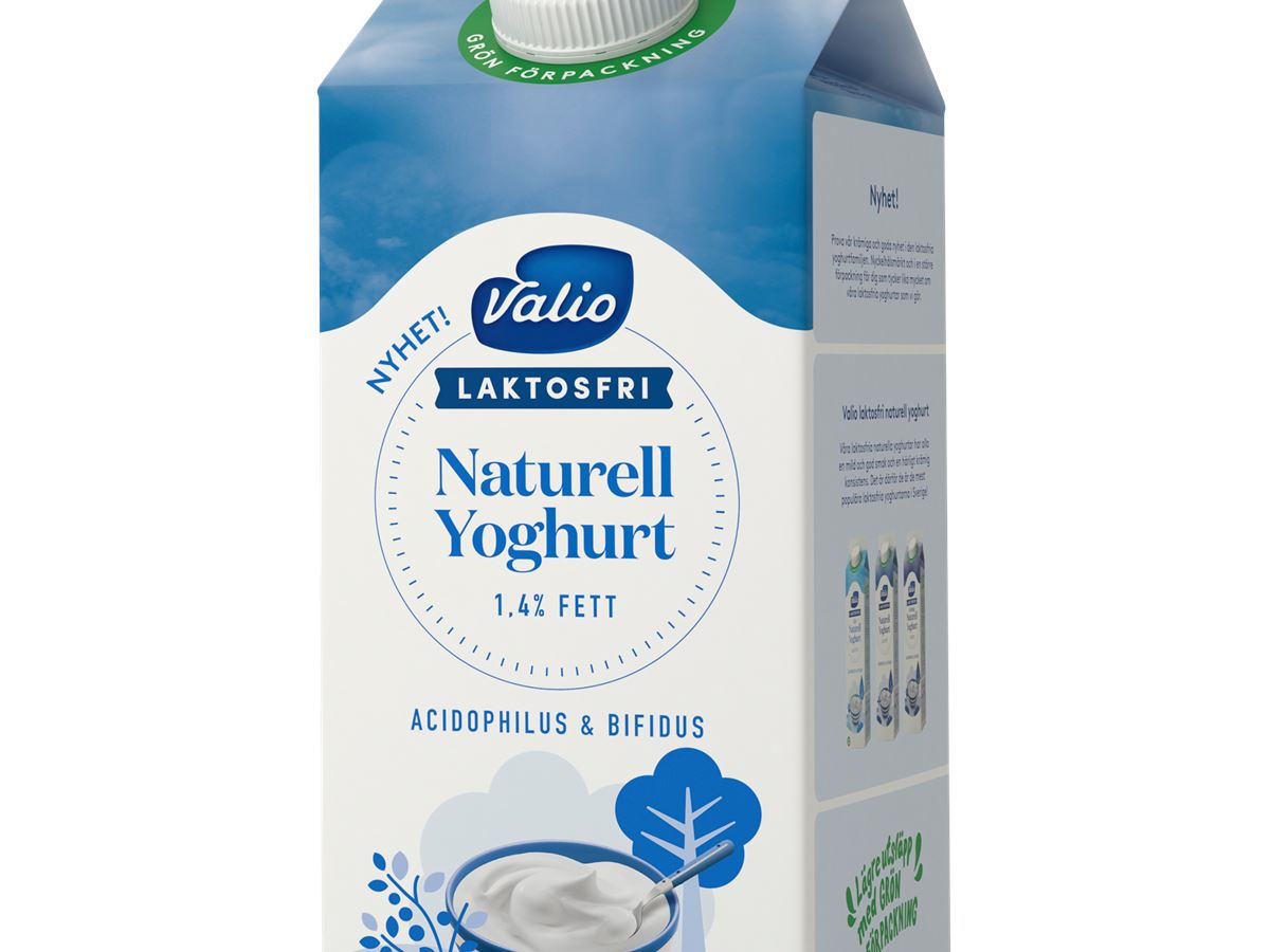 Valio Laktosfri yoghurt naturell 1,4% | Valio