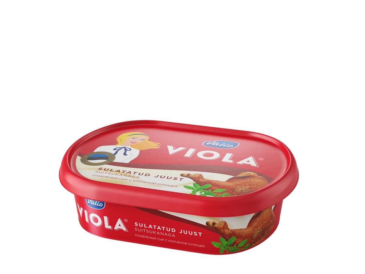 Valio Viola spreadable cheese with smoked chicken 185g | Valio