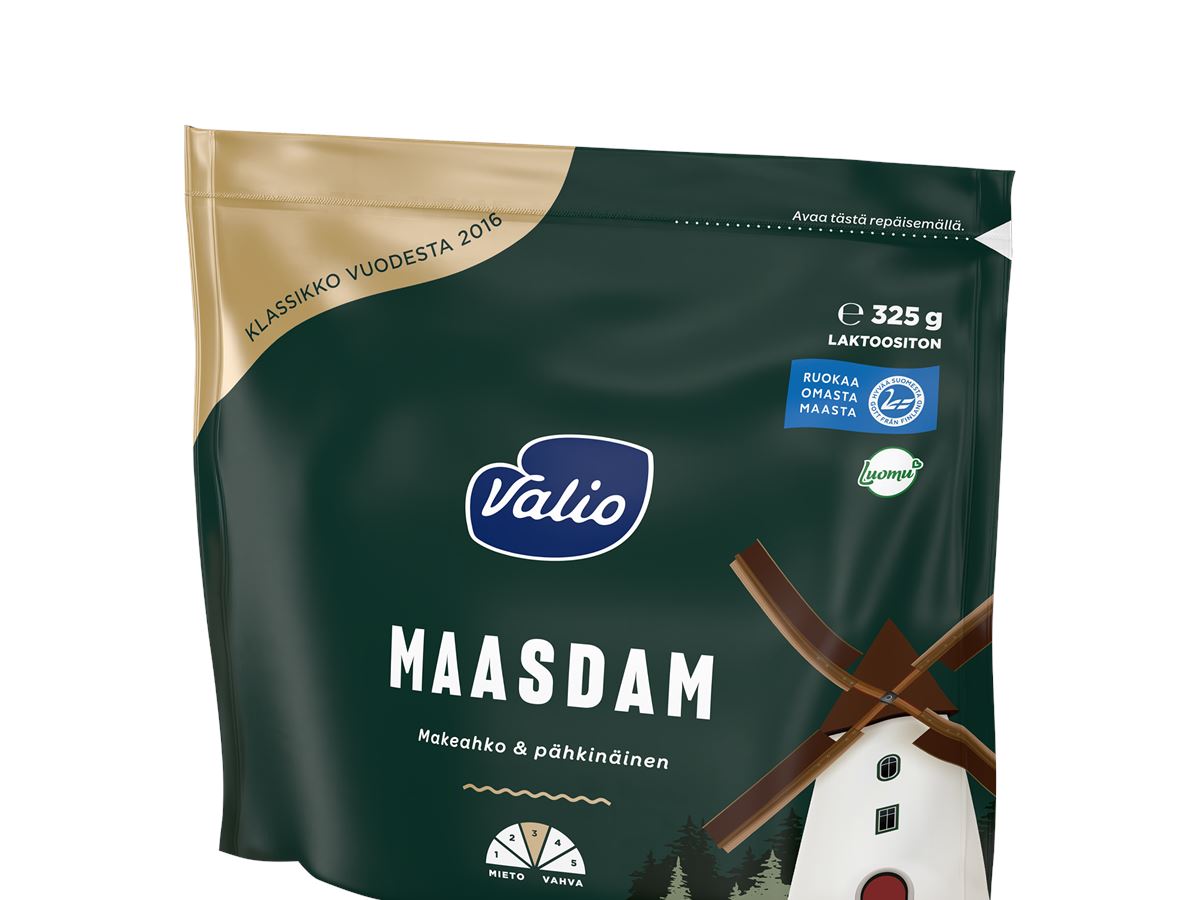Valio Luomu™ maasdam juusto - Valio Aimo