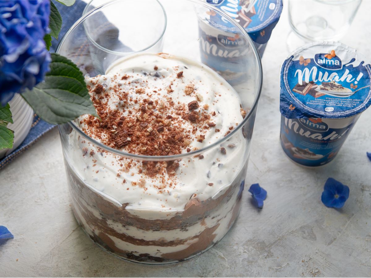 Šokolādīgais kārtojums ar jogurtu | Valio