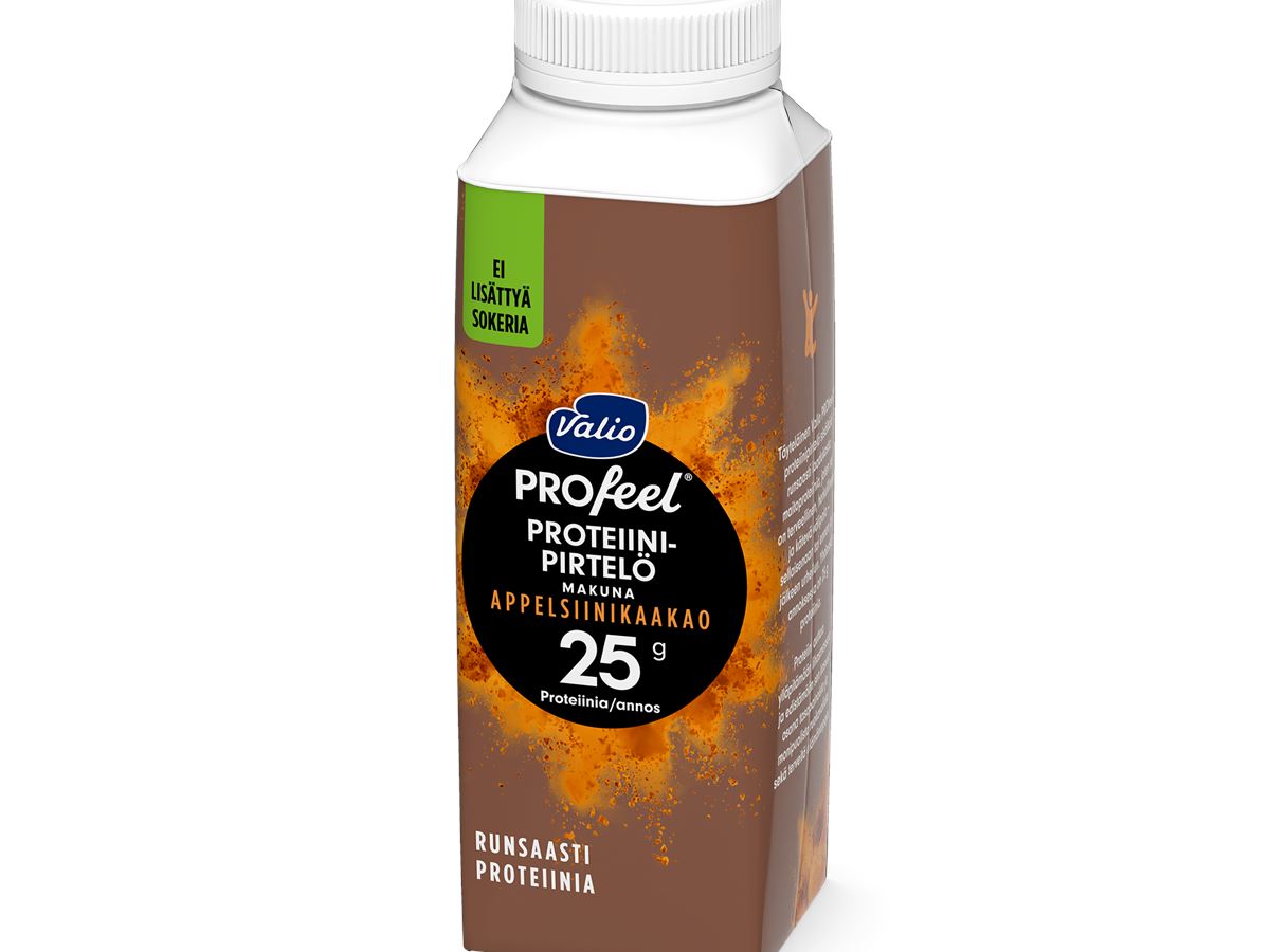 Valio PROfeel® proteiinipirtelö appelsiinikaakao laktoositon | Valio