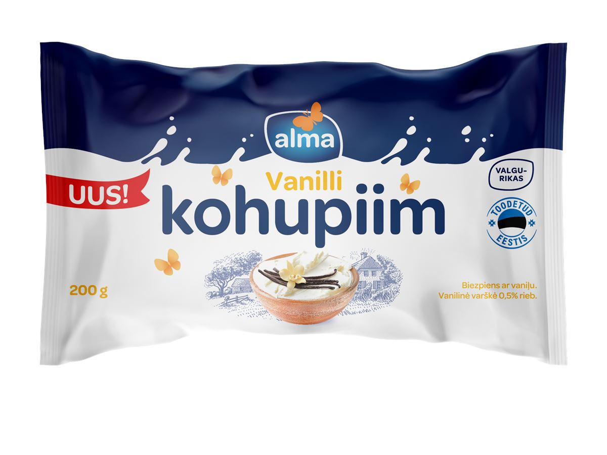 Alma quark vanilla 200g | Valio