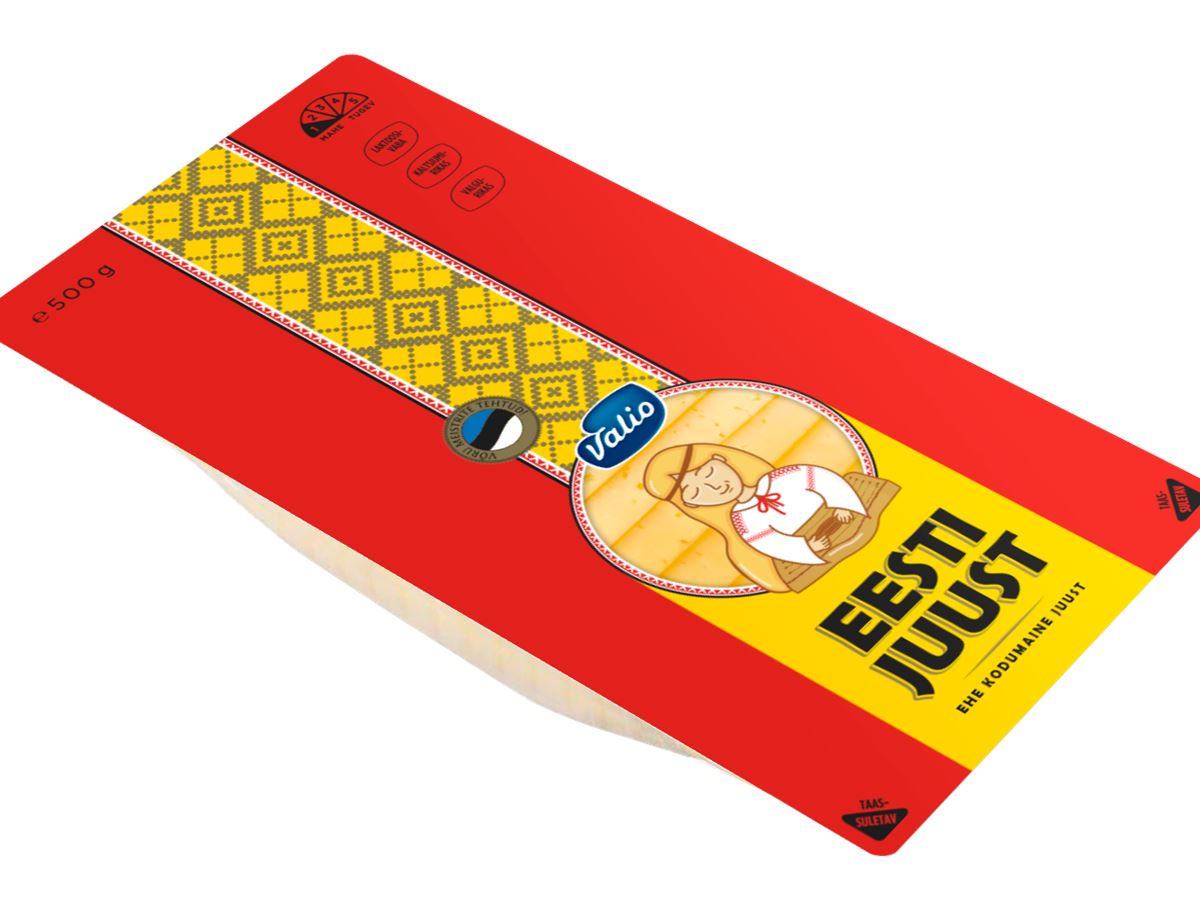 Eesti sliced cheese, ℮ 500 g | Valio