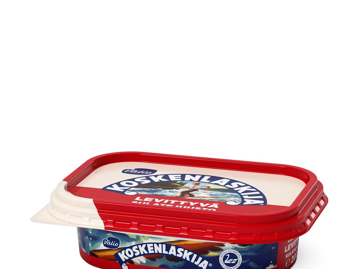 Valio Koskenlaskija® levittyvä sulatejuusto laktoositon - Valio