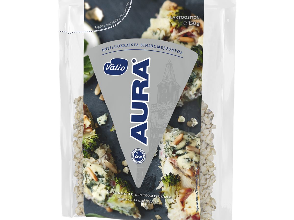 Valio AURA® murennettu sinihomejuusto - Valio