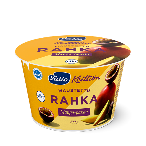Valio Keittiön maustettu rahka mango-passio - Valio