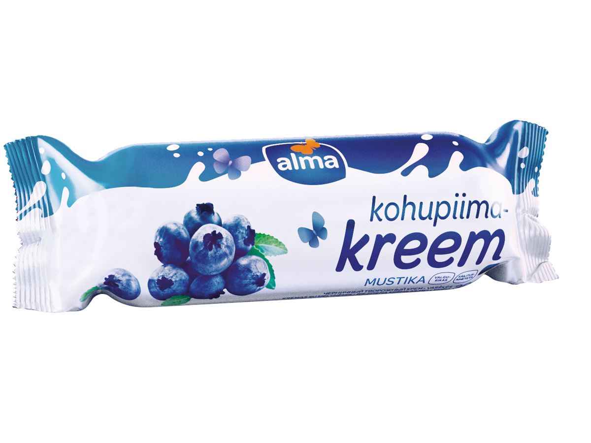 Alma blueberry quark cream 300g | Valio