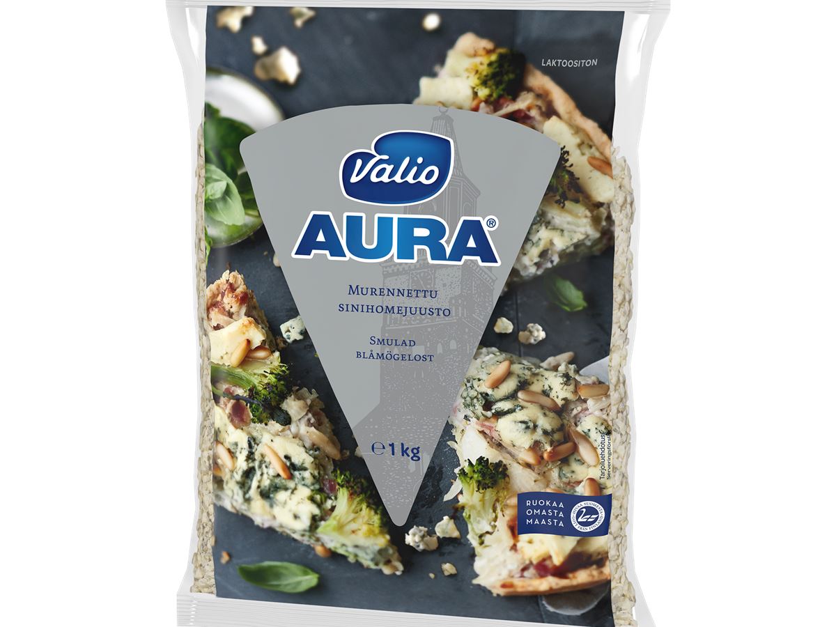 Valio AURA® murennettu sinihomejuusto - Valio