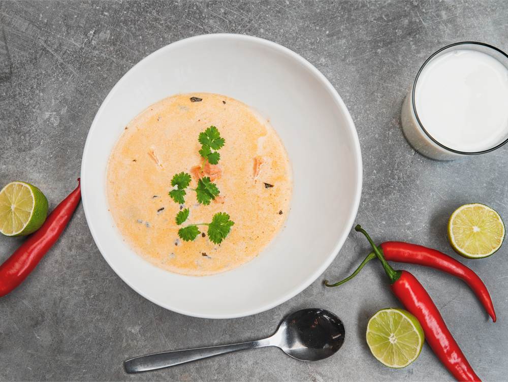 Thaisoppa med fisk | Valio