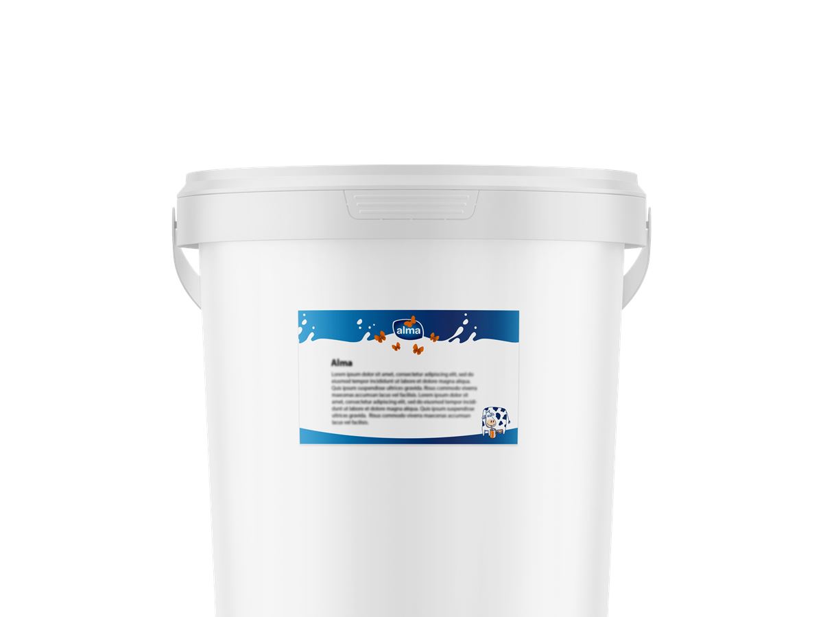 Alma curd cream 9% 5kg bucket | Valio