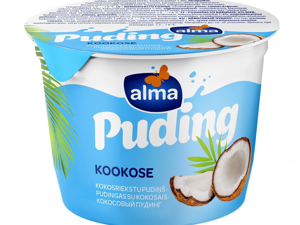 Alma pudding coconut 230g | Valio
