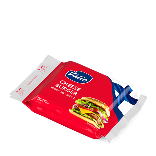 Valio processed cheese slices Cheese Burger - Valio საქართველო