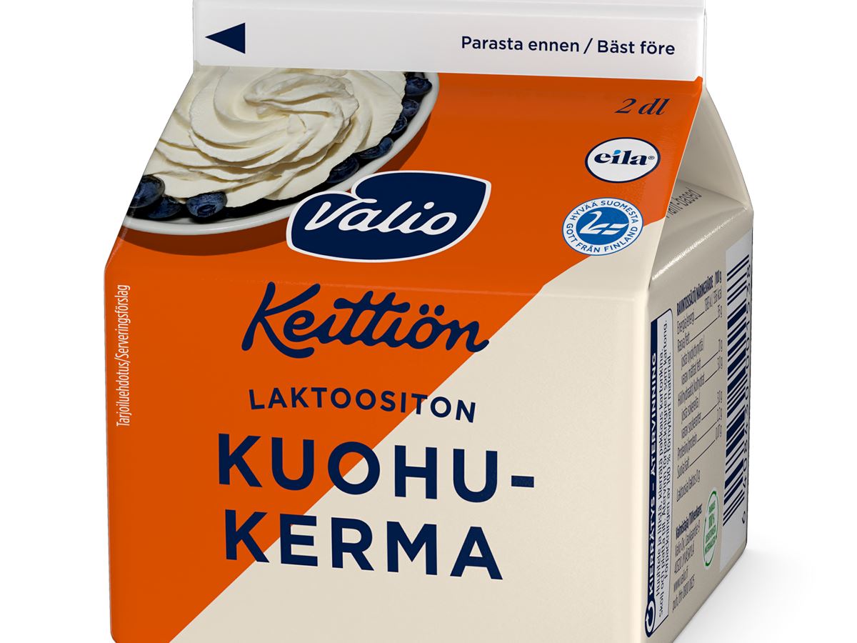 Valio Keittiön kuohukerma laktoositon - Valio Aimo