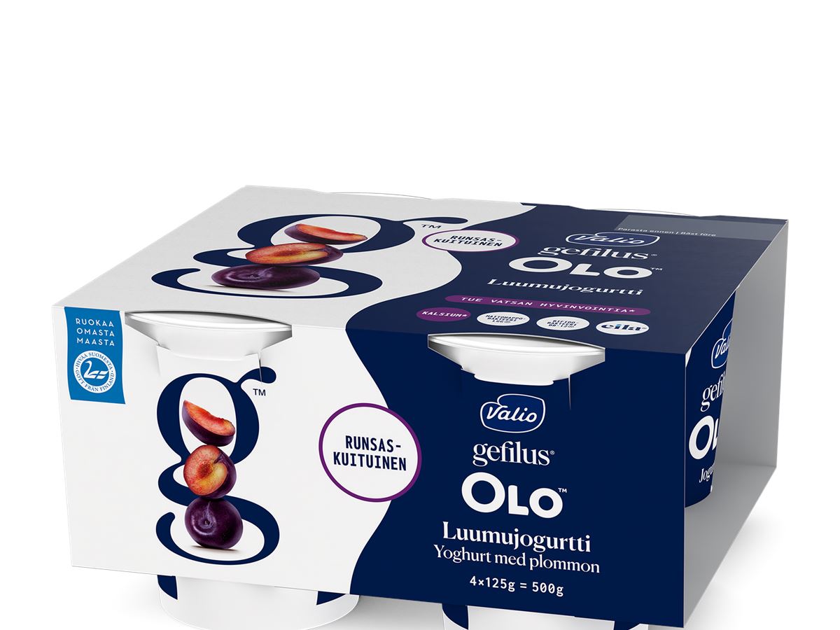 Valio Gefilus® OLO™ jogurtti luumu - Valio