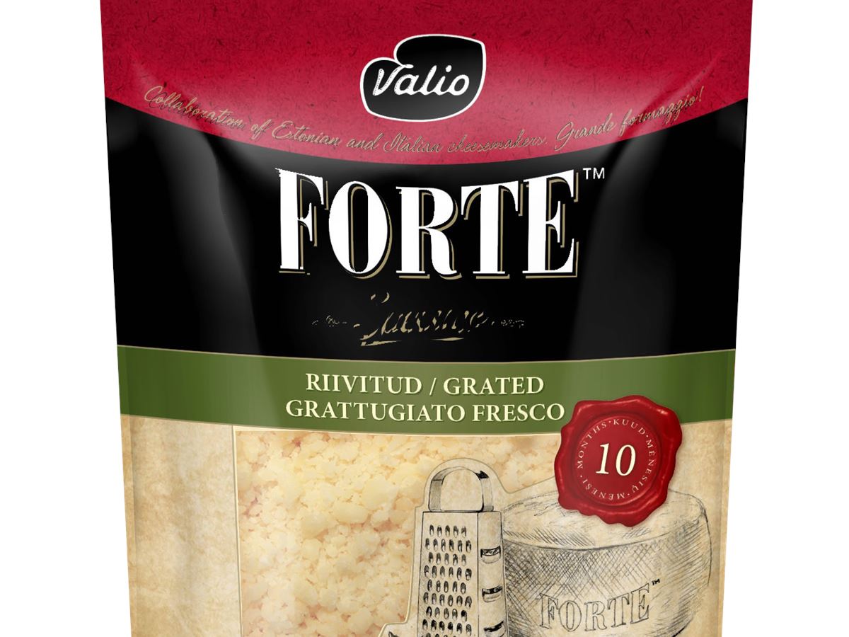 Valio Forte Classico rīvētais siers, ℮80 g | Valio