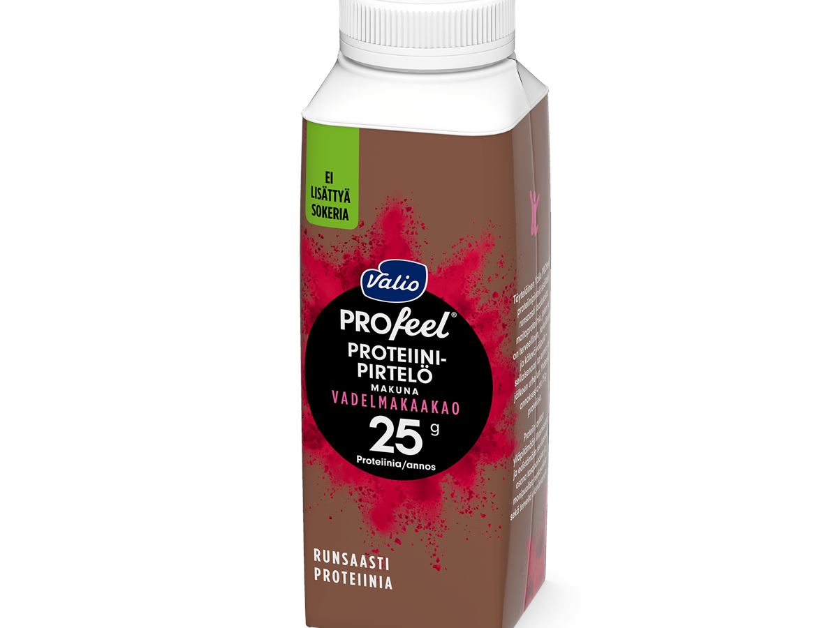 Valio PROfeel® proteiinipirtelö vadelmakaakao - Valio