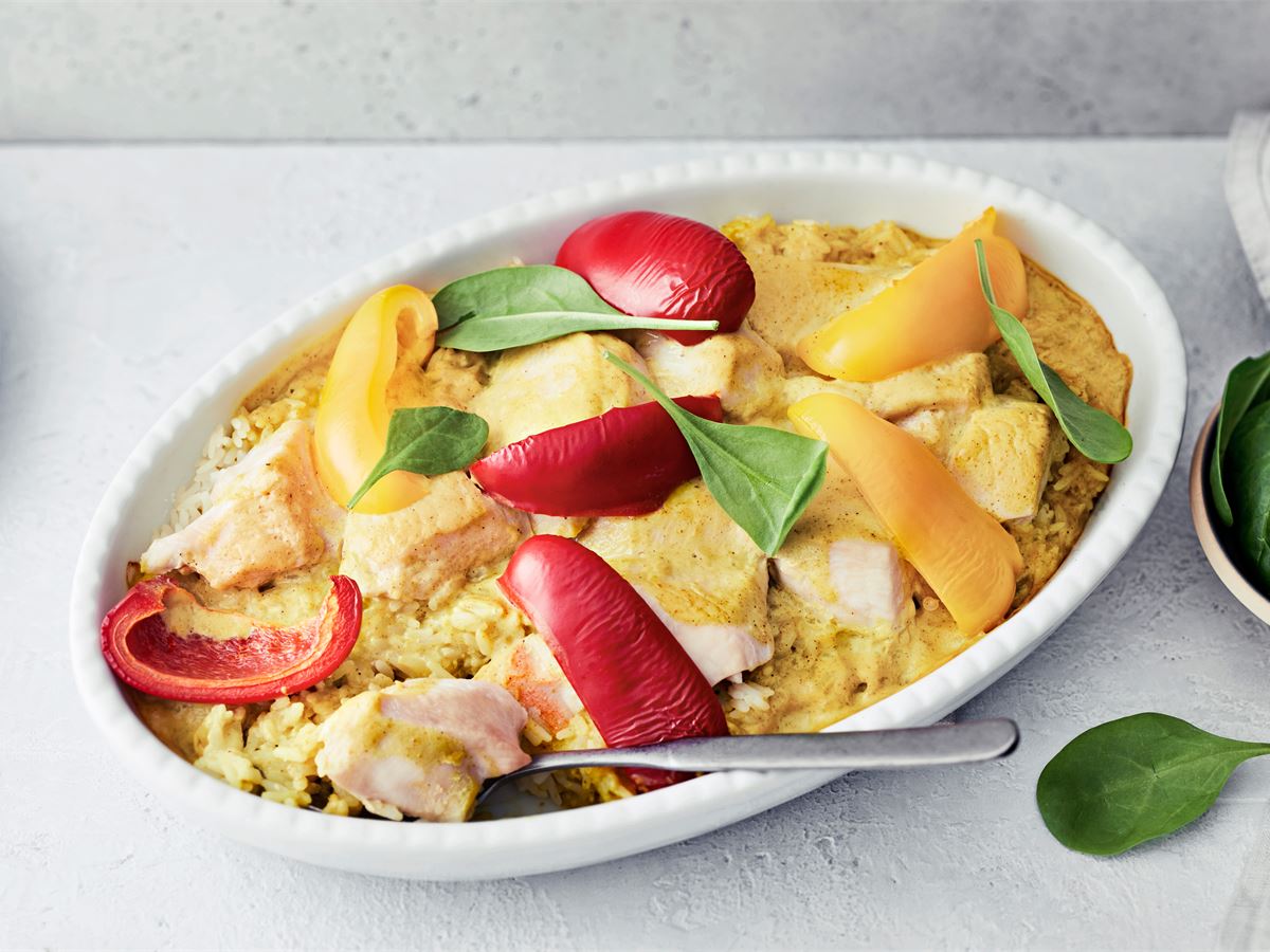 Kanaa ja riisiä | Valio