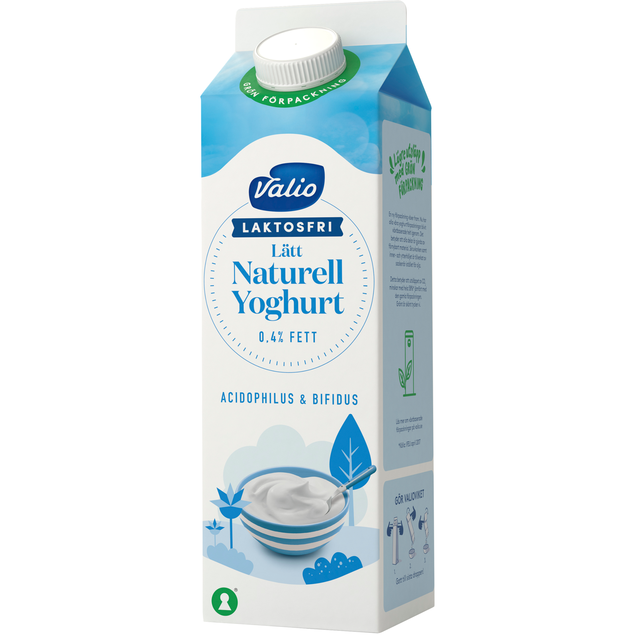 Valio Laktosfri yoghurt naturell 0,4% | Valio