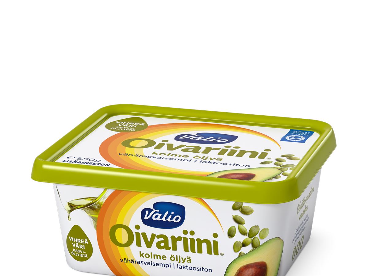 Valio Oivariini® kolme öljyä vähärasvaisempi laktoositon - Valio