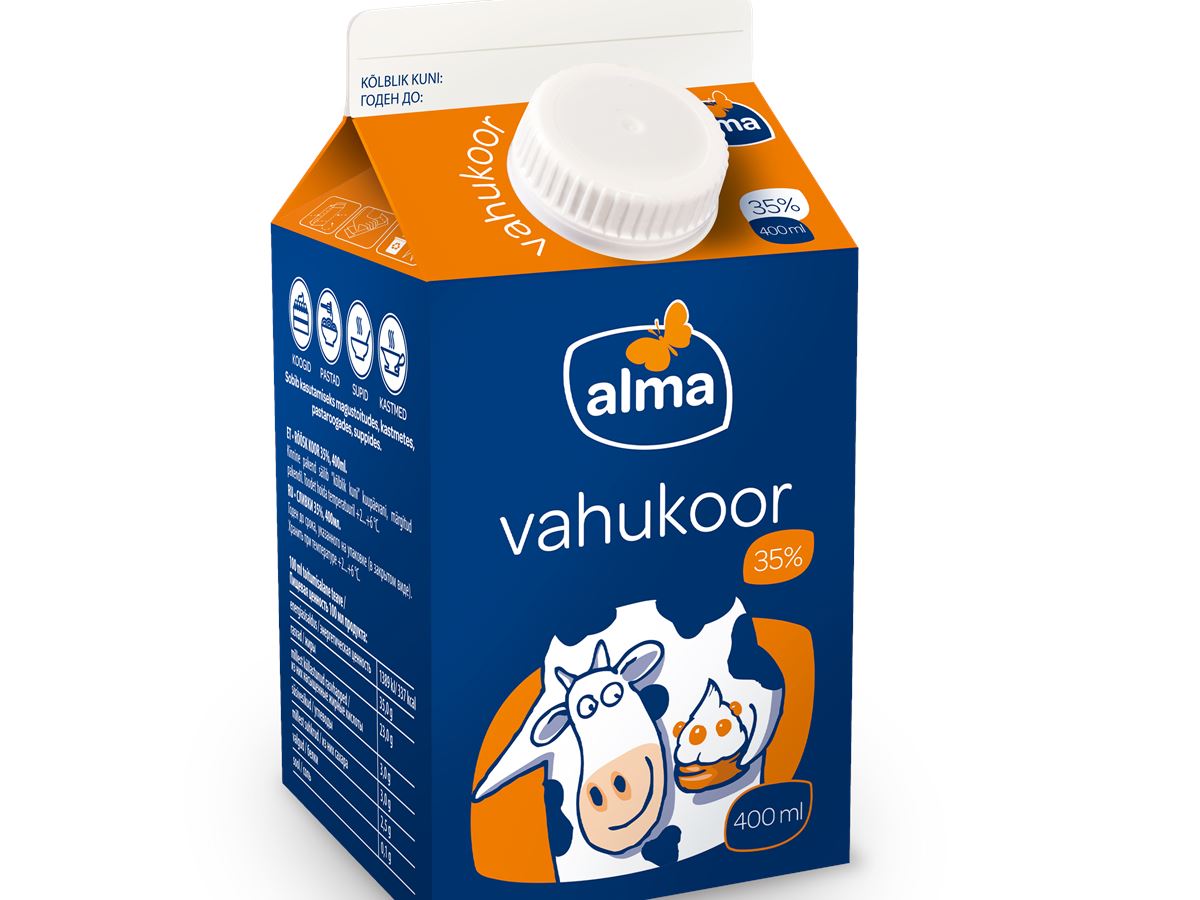 Alma vahukoor 35% 400ml | Valio