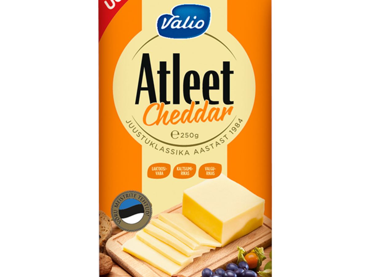 Сыр "Valio Atleet Cheddar" 250г | Valio