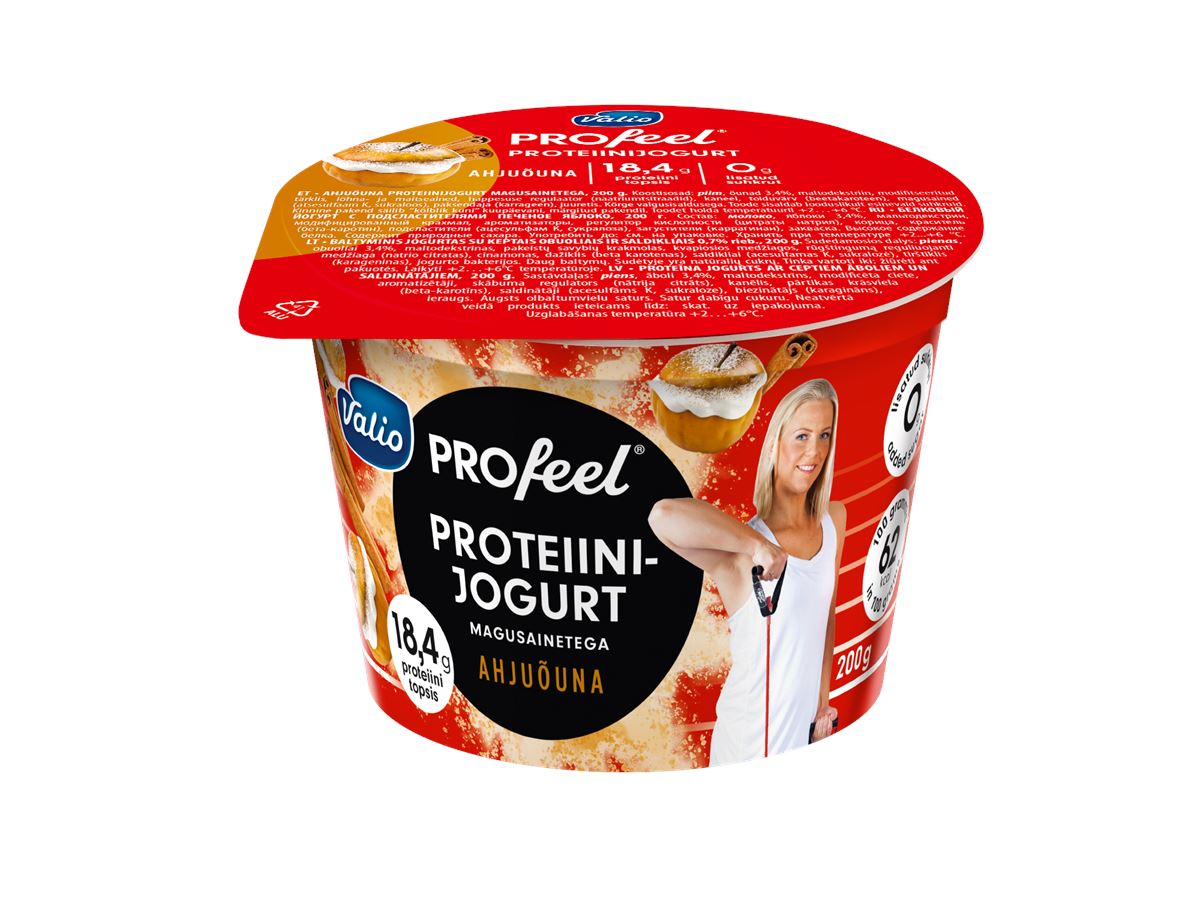 Valio PROfeel baked apple protein yogurt 200g | Valio