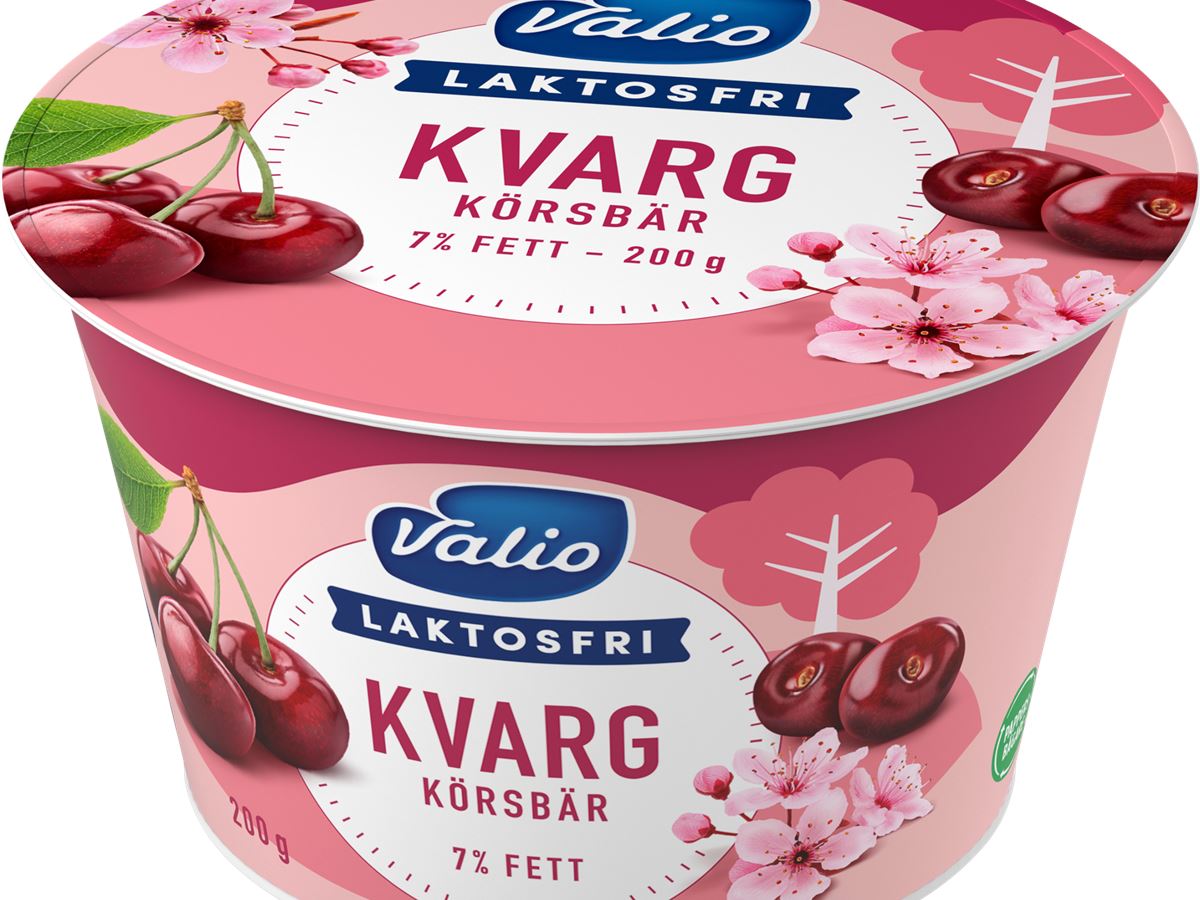 Valio Laktosfri kvarg körsbär | Valio