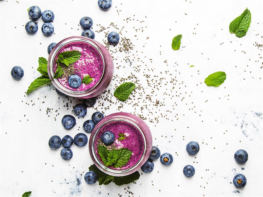 Blueberry Booster Smoothie | Valio