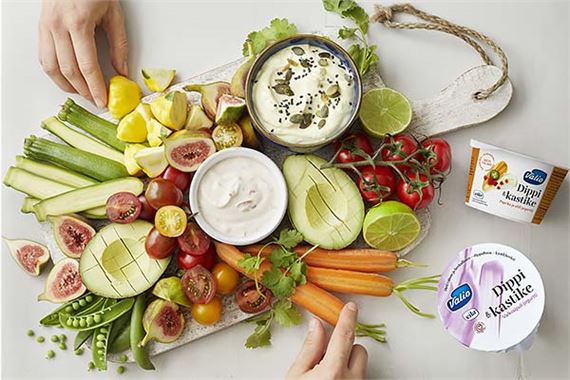 Rennosti dippaillen loppuvuoden juhlissa - Valio