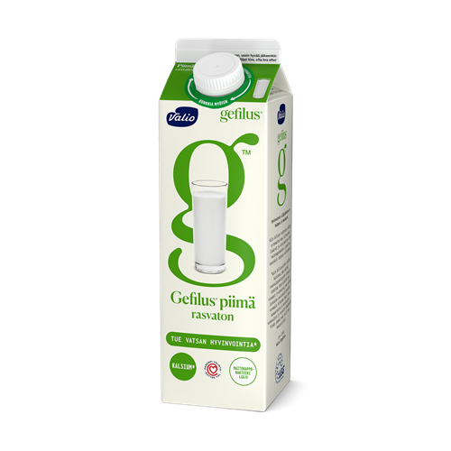 Valio Gefilus® piimä rasvaton - Valio