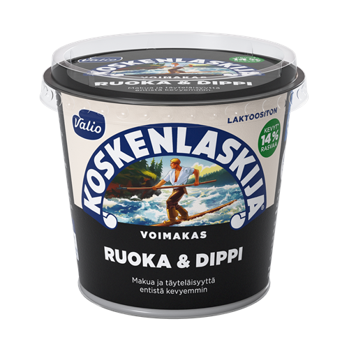 Valio Koskenlaskija® Ruoka & Dippi voimakas 14 % laktoositon - Valio