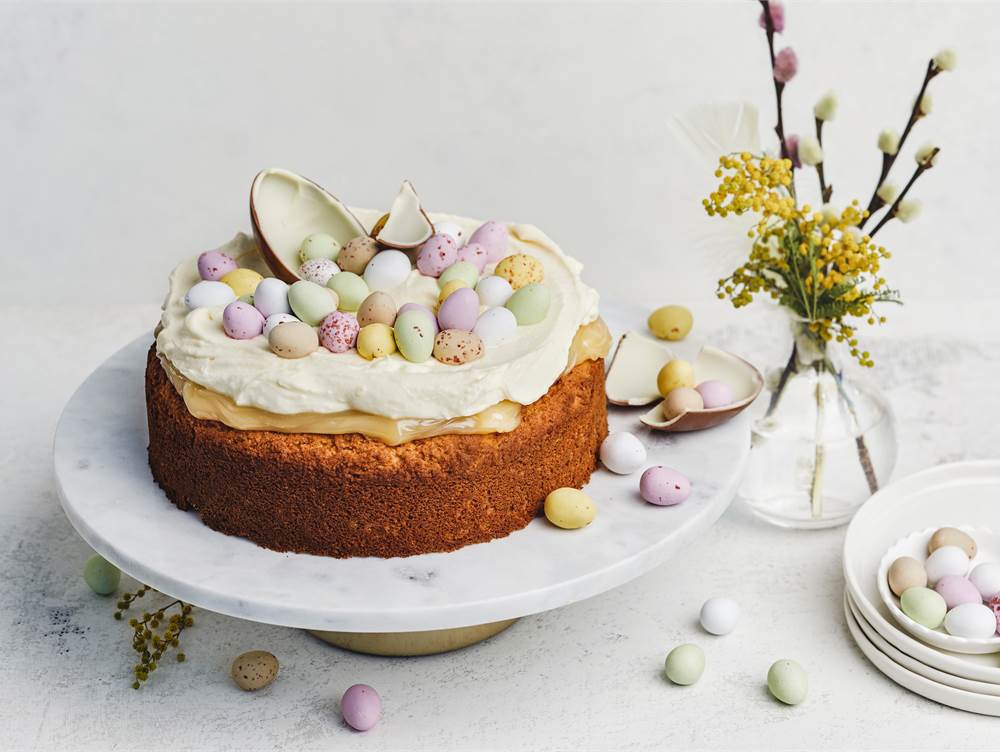 Helppo pääsiäiskakku | Valio