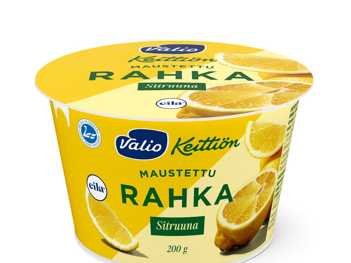 Valio Keittiön maustettu rahka sitruuna - Valio