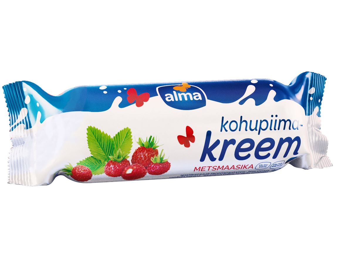 Alma metsmaasika kohupiimakreem 300g | Valio