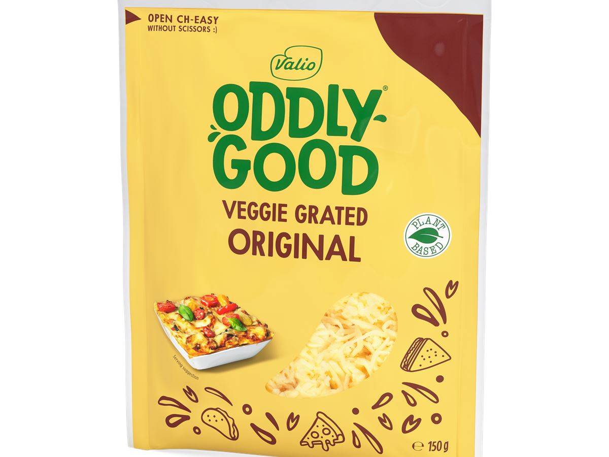 Valio Oddlygood Veggie grated, e150 g | Valio