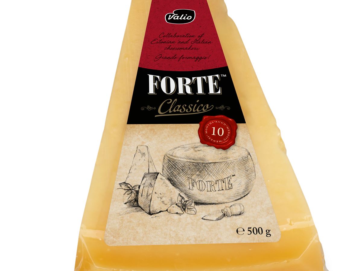 Valio Forte Classico cheese 500g | Valio