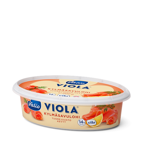 Valio Viola® kevyt kylmäsavulohi tuorejuusto laktoositon - Valio