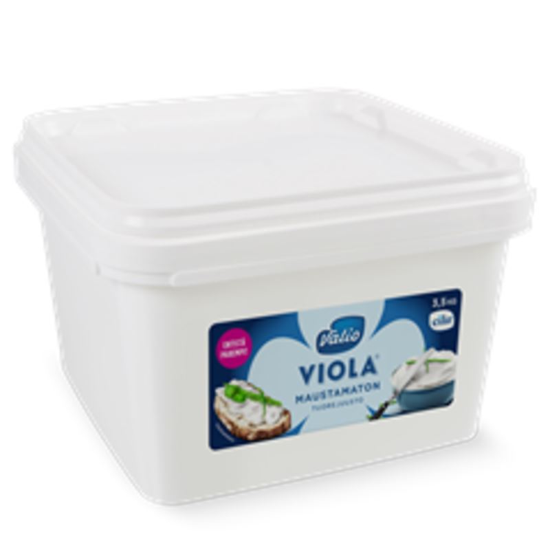 Valio Viola toorjuust laktoosivaba maitsestamata 13% 3,5kg ämber | Valio