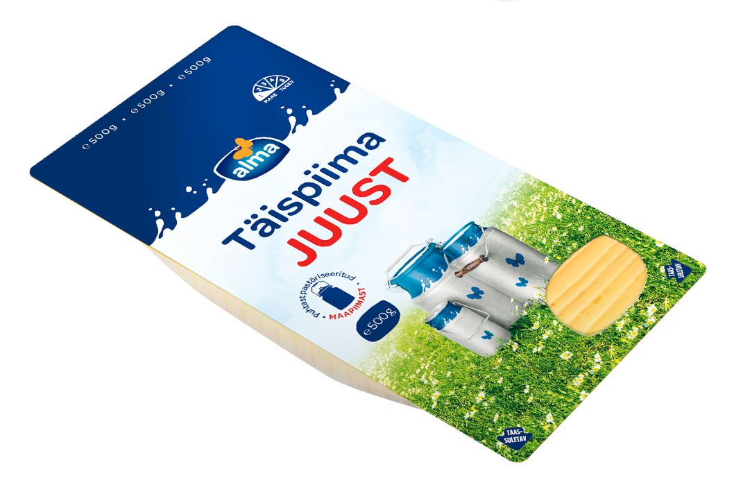 Alma viilutatud juust täispiimast 500g | Valio