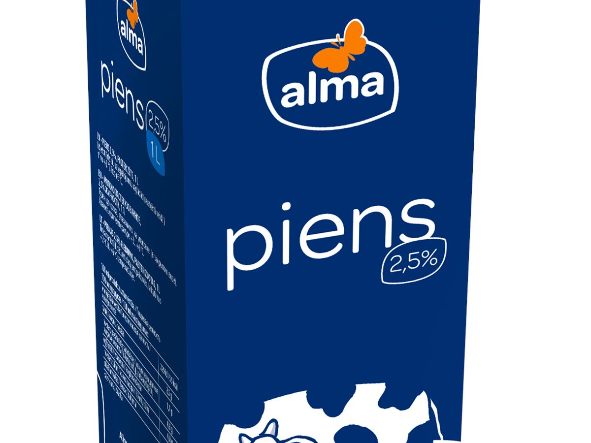 Alma milk 2,5%, 1 l | Valio