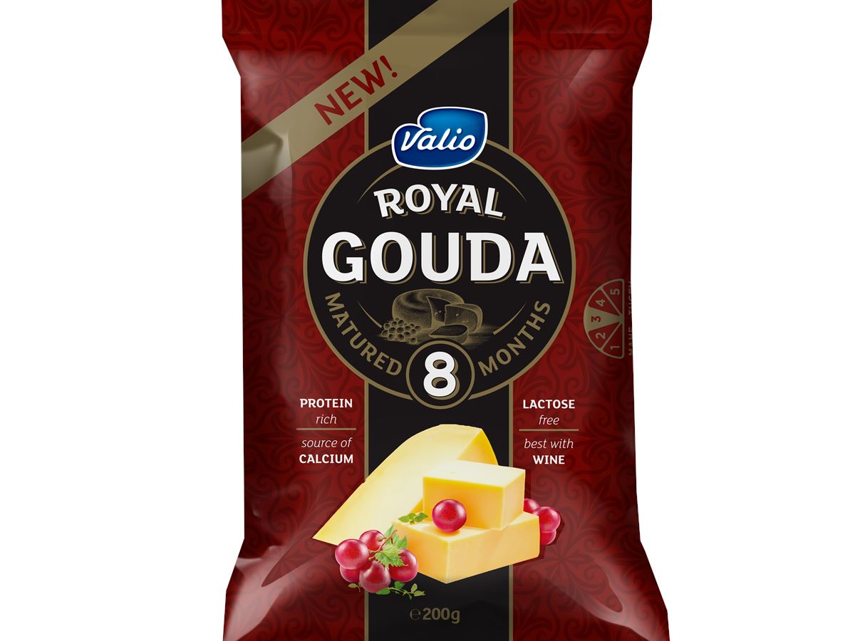 Valio Royal Gouda Black juust 200g | Valio