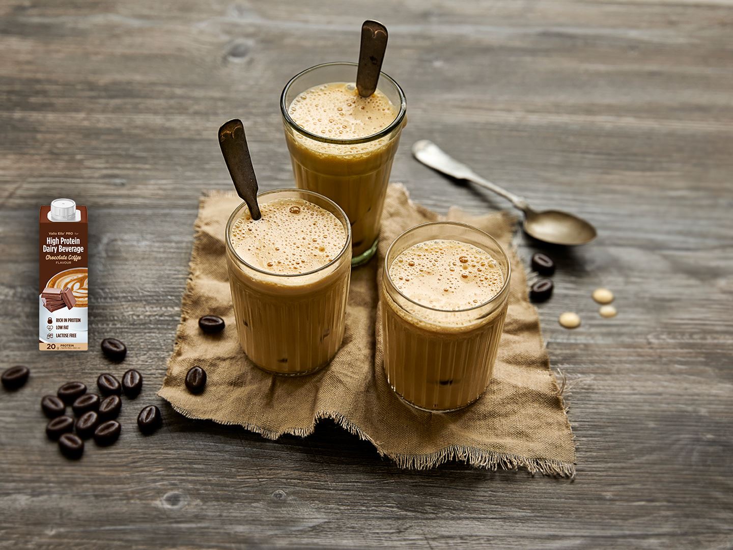 High-protein dairy beverage - valio.com