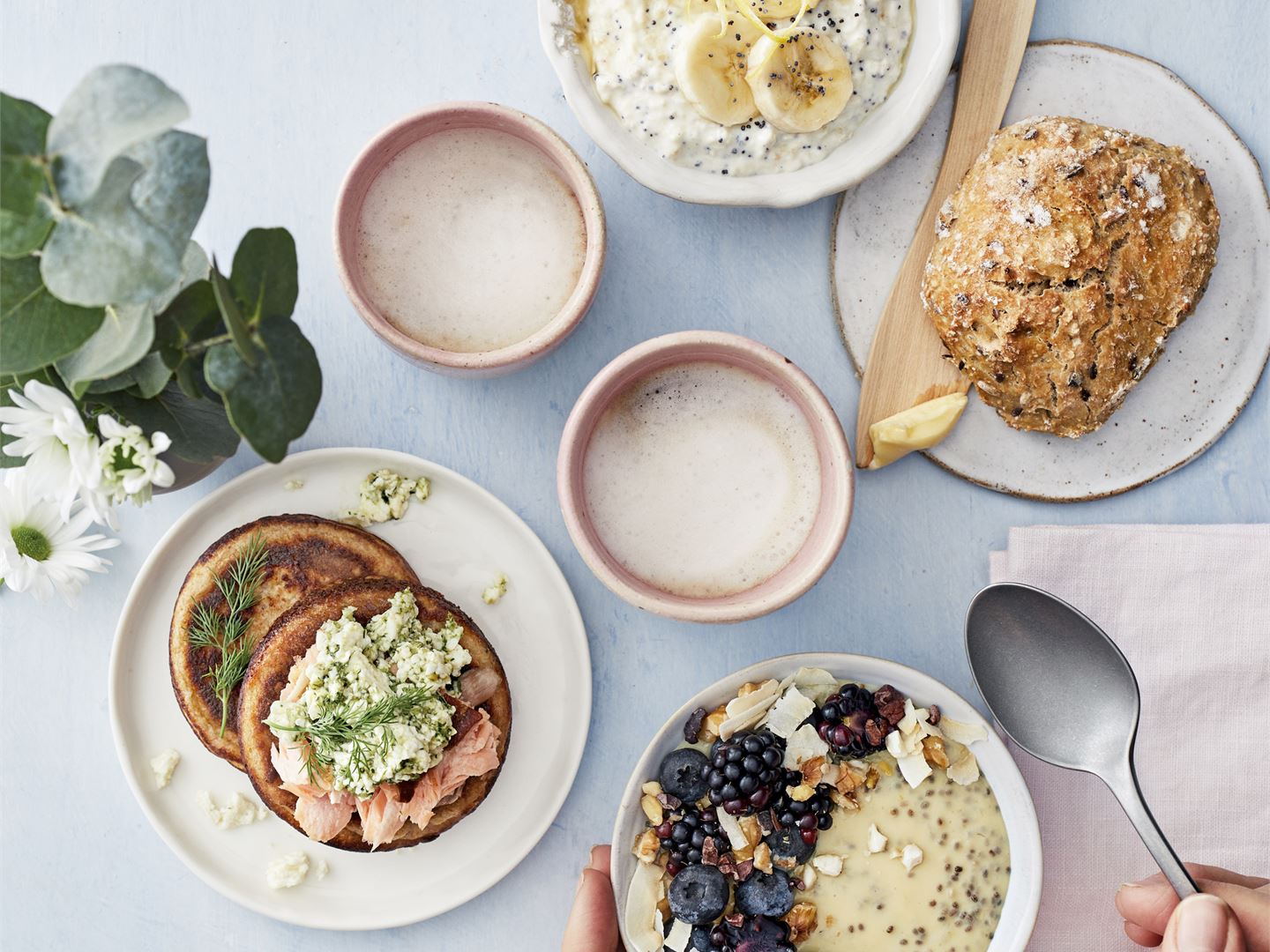 Kymmenen loistavaa aamupalareseptiä - Valio