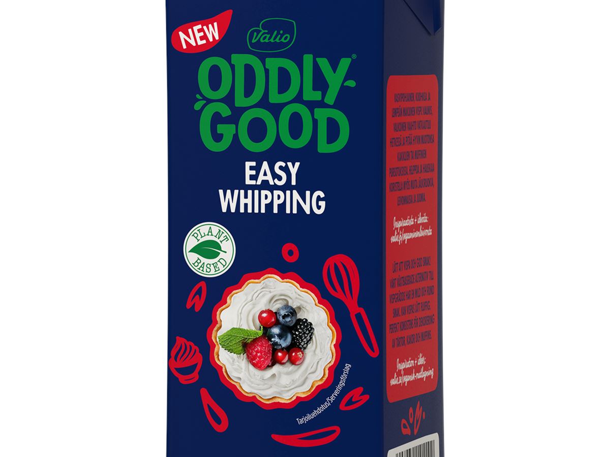 Valio Oddlygood plant based Easy Whipping, UHT, 250 ml | Valio
