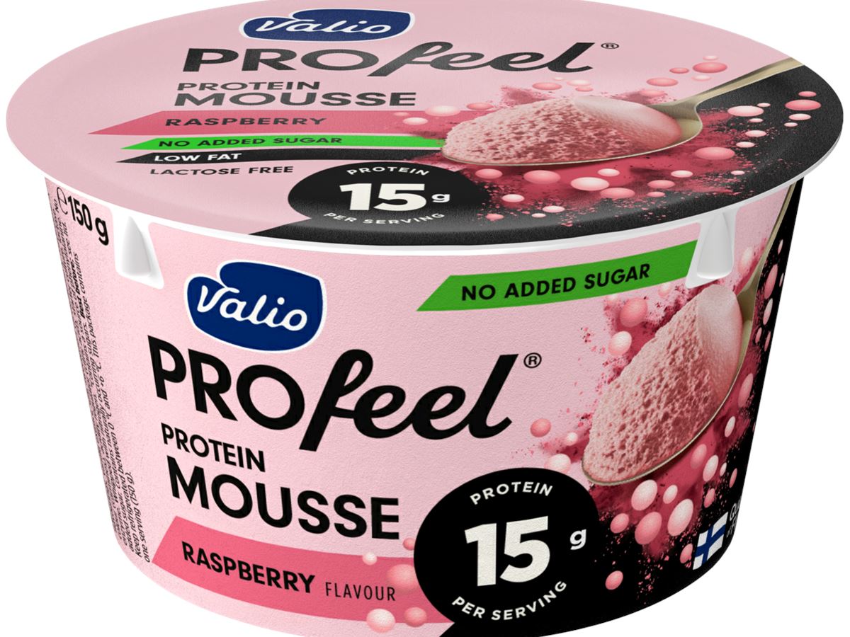 PROfeel proteiini-mousse vaarika 150g | Valio