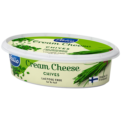 Valio cream cheese with chives - Valio საქართველო