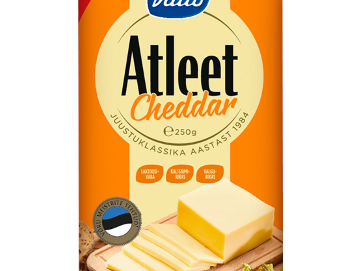 Atleet Cheddar siers, ℮250 g | Valio